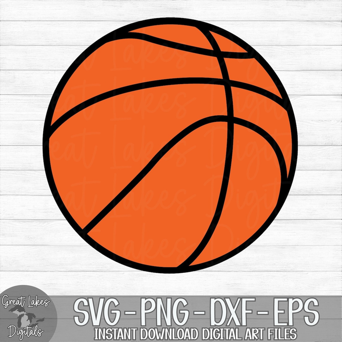 Basketball - Instant Digital Download - Svg, Png, Dxf, and Eps Files ...