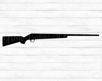 Rifle Dxf | Etsy