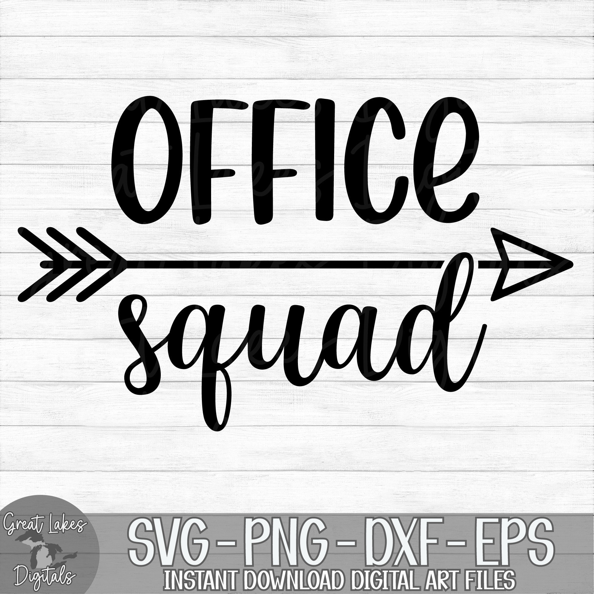 Office Squad Instant Digital Download Svg Png Dxf and - Etsy UK