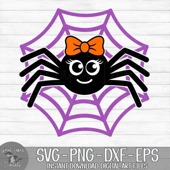 Spider Instant Digital Download Svg Png Dxf and Eps - Etsy Australia