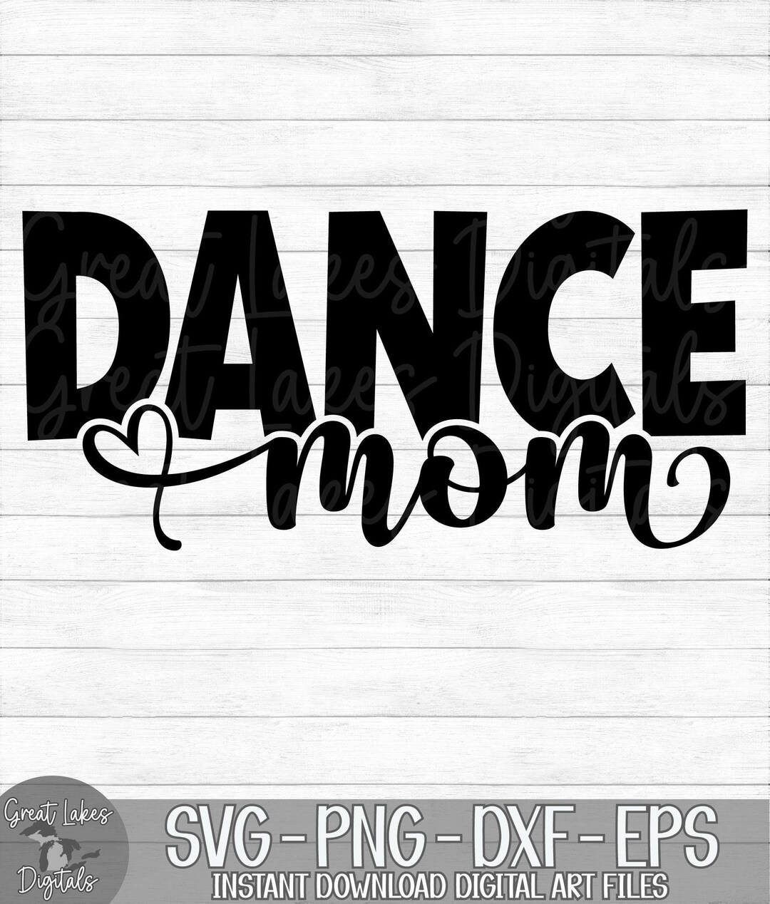 Dance Mom - Instant Digital Download - Svg, Png, Dxf, and Eps Files ...