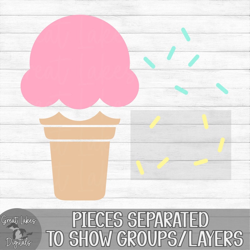 Ice Cream Instant Digital Download Svg Png Dxf and Eps - Etsy