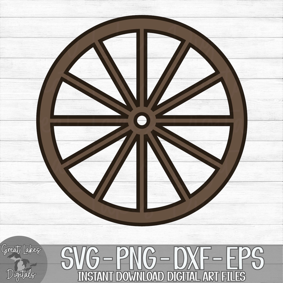 Wagon Wheel Instant Digital Download Svg Png Dxf and - Etsy