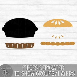 Pie - Instant Digital Download - Svg, Png, Dxf, and Eps Files Included ...