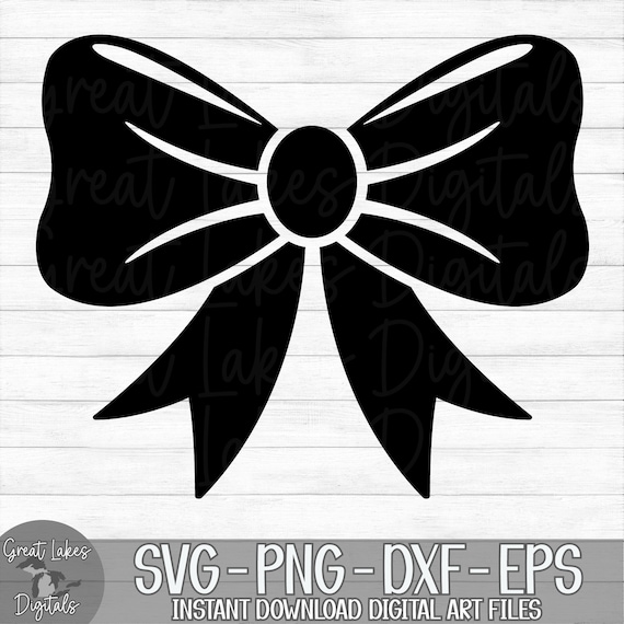 Bow Instant Digital Download Svg Png Dxf and Eps Files - Etsy