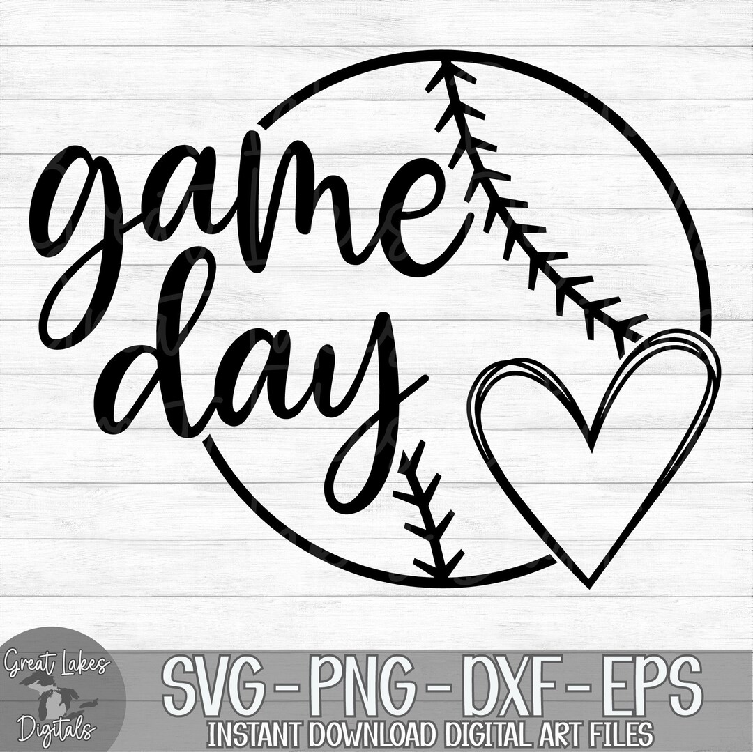 Game Day Instant Digital Download Svg, Png, Dxf, and Eps Files Included ...