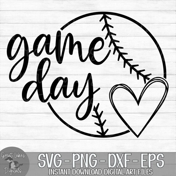 Game Day Instant Digital Download Svg Png Dxf and Eps - Etsy