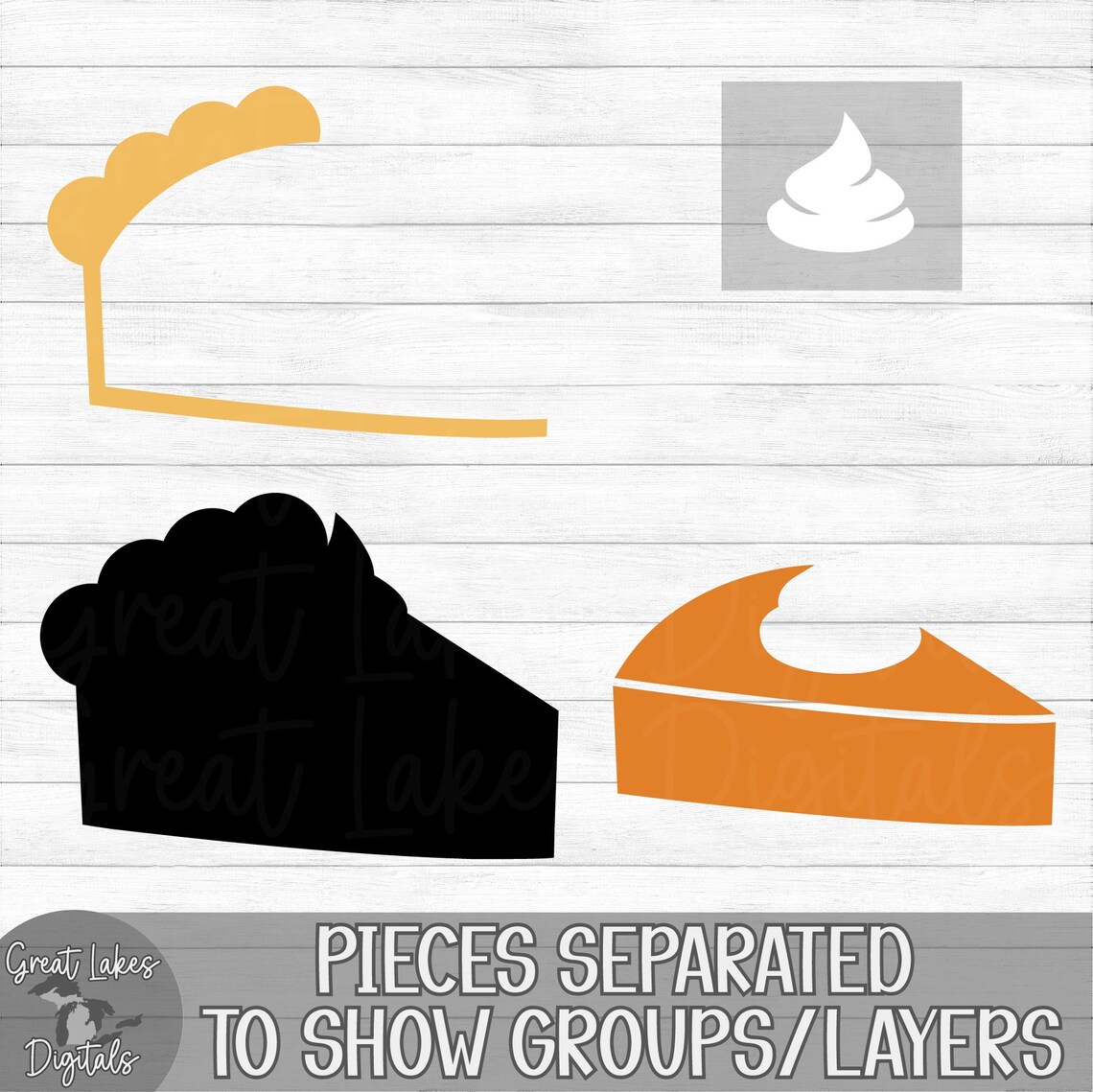 Pumpkin Pie Instant Digital Download Svg Png Dxf and - Etsy