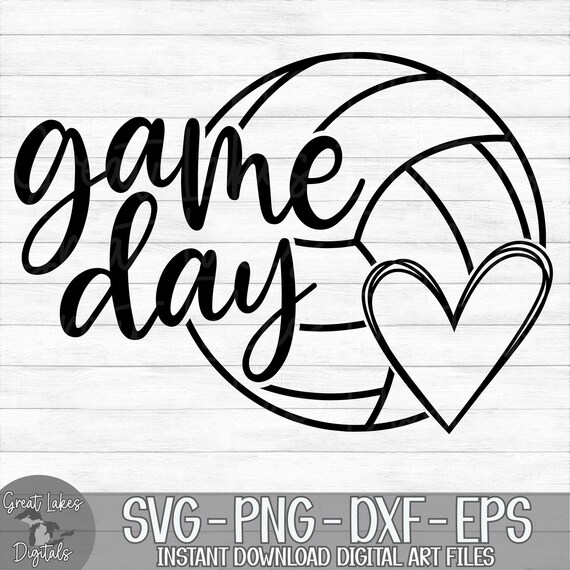 Game Day Instant Digital Download Svg Png Dxf and Eps - Etsy