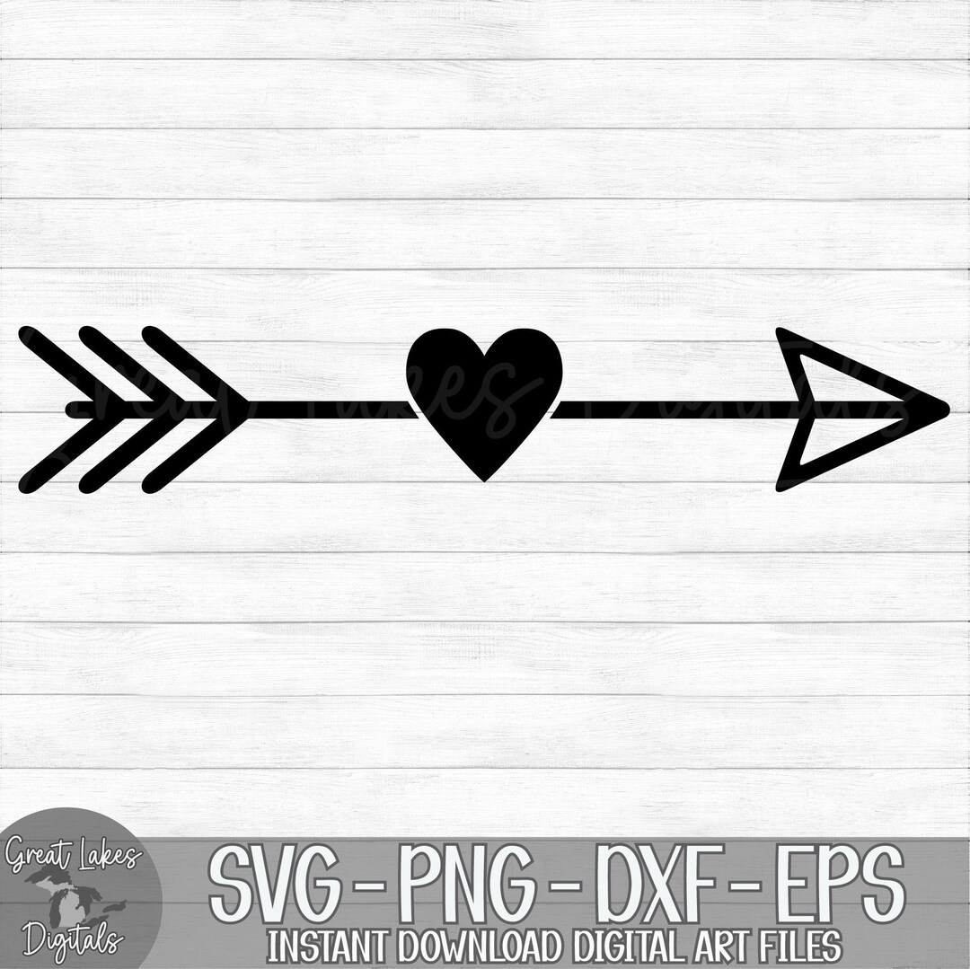 Arrow Instant Digital Download Svg, Png, Dxf, and Eps Files Included - Etsy