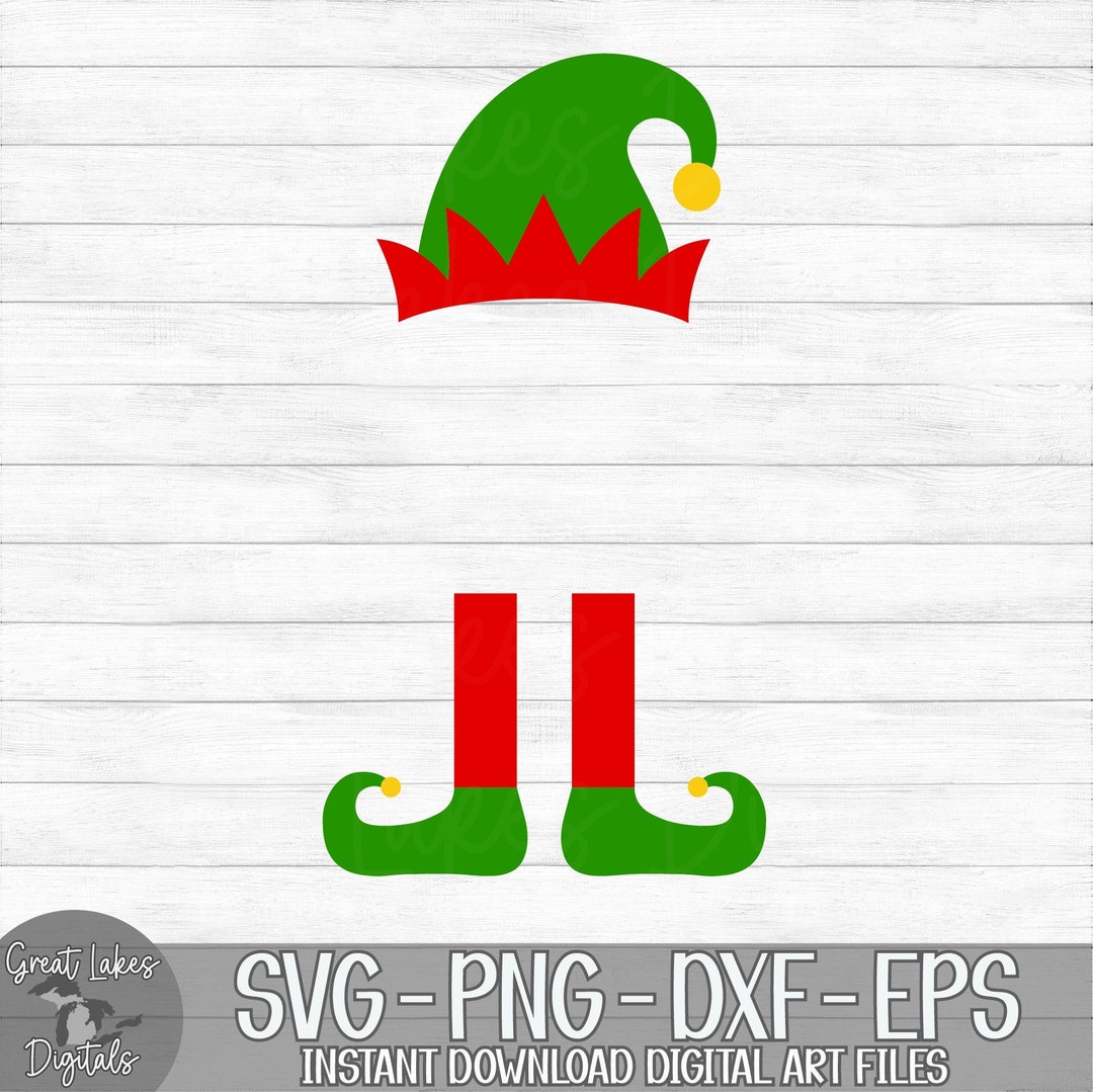 Elf - Instant Digital Download - Svg, Png, Dxf, and Eps Files Included ...
