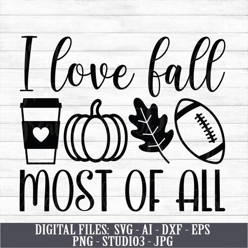 Football With Heart Instant Digital Download Svg Png - Etsy