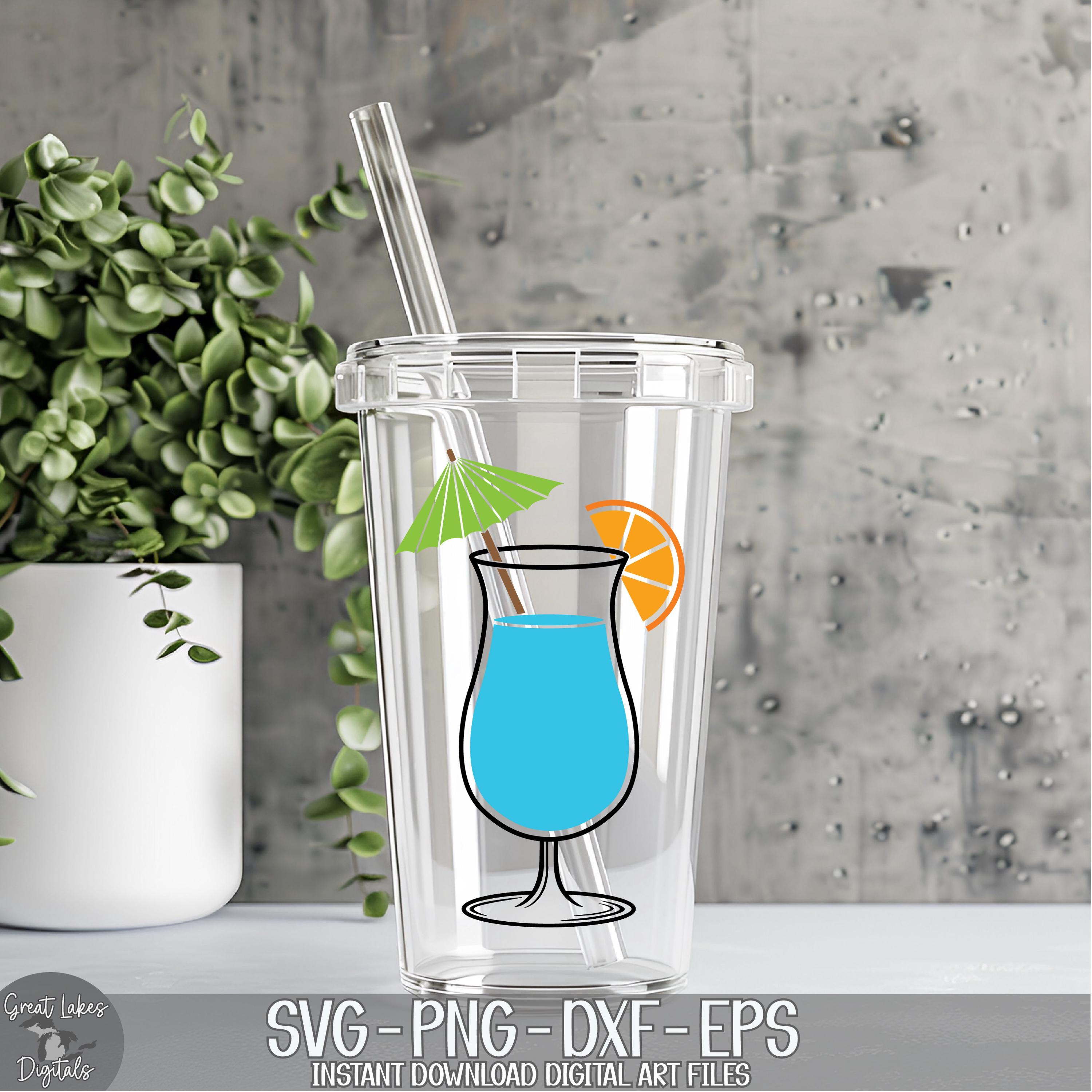 Cocktail - Instant Digital Download - Svg, Png, Dxf, and Eps Files ...