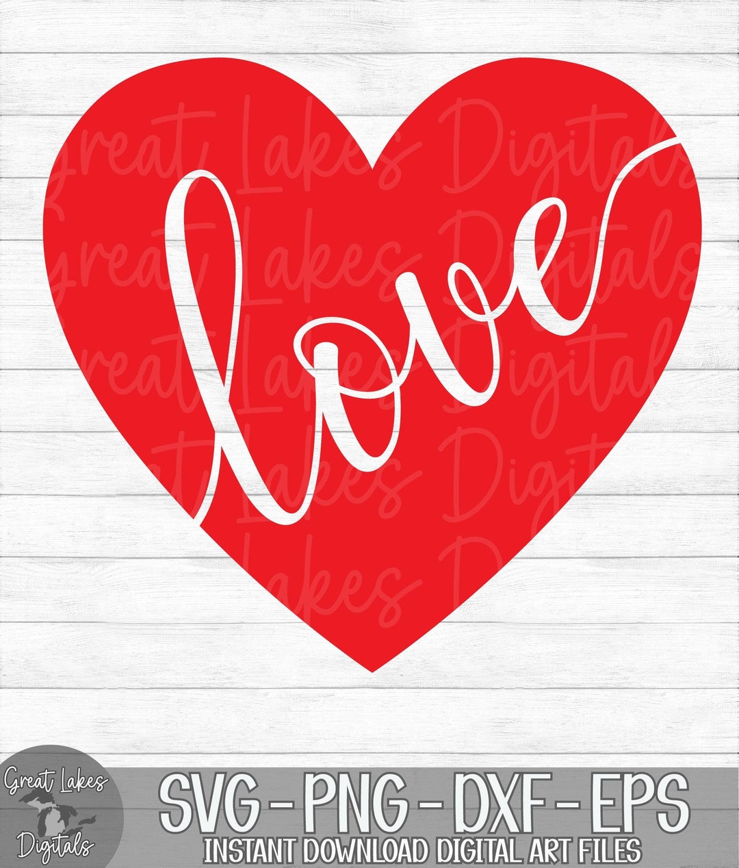 Love - Instant Digital Download - Svg, Png, Dxf, and Eps Files Included ...