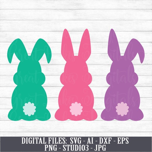 Happy Easter Instant Digital Download Svg Png Dxf and - Etsy