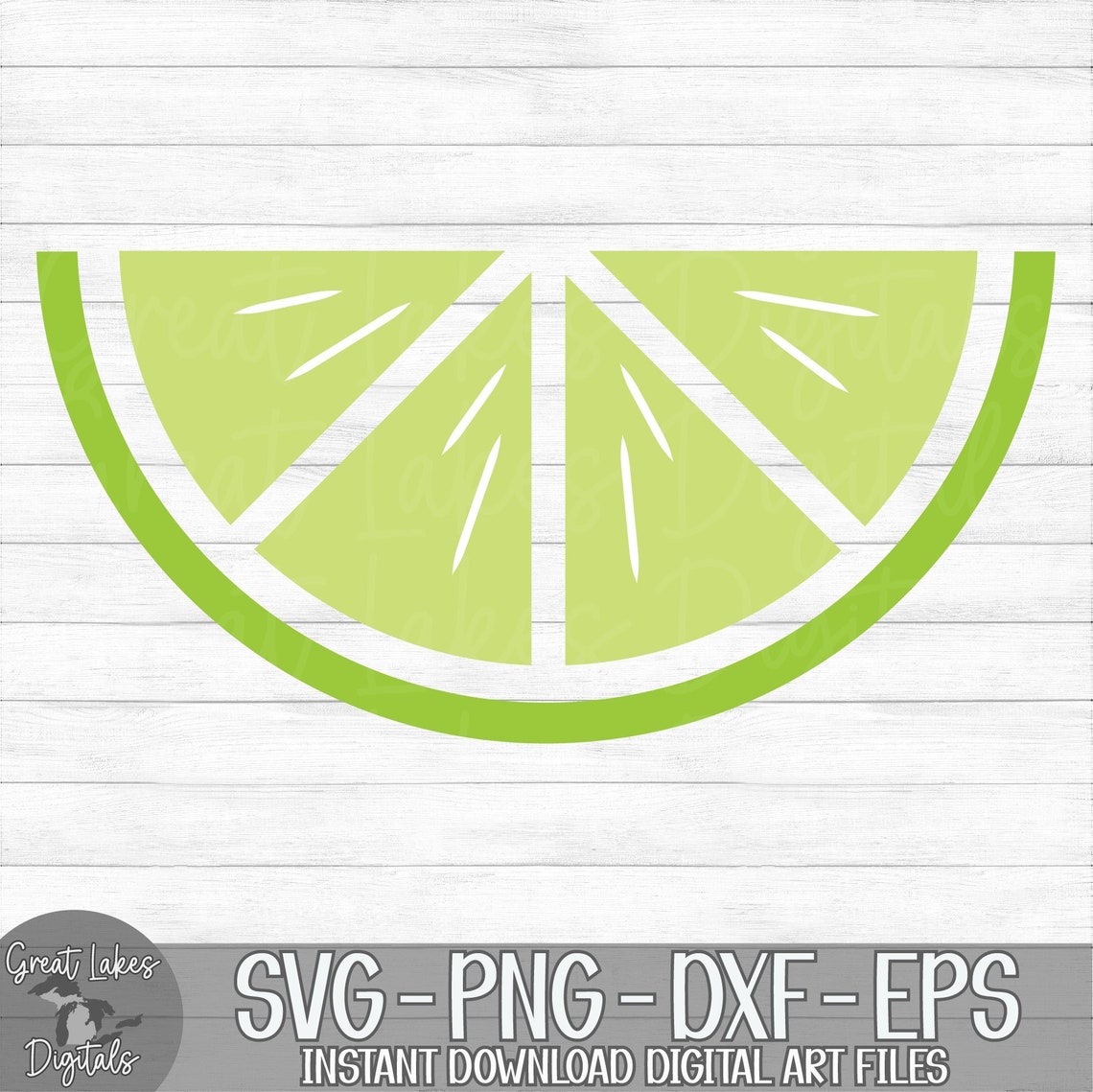 Lime Slice Instant Digital Download Svg Png Dxf and Eps - Etsy
