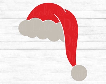 Santa Hat Instant Digital Download Svg Ai Dxf Eps Png | Etsy
