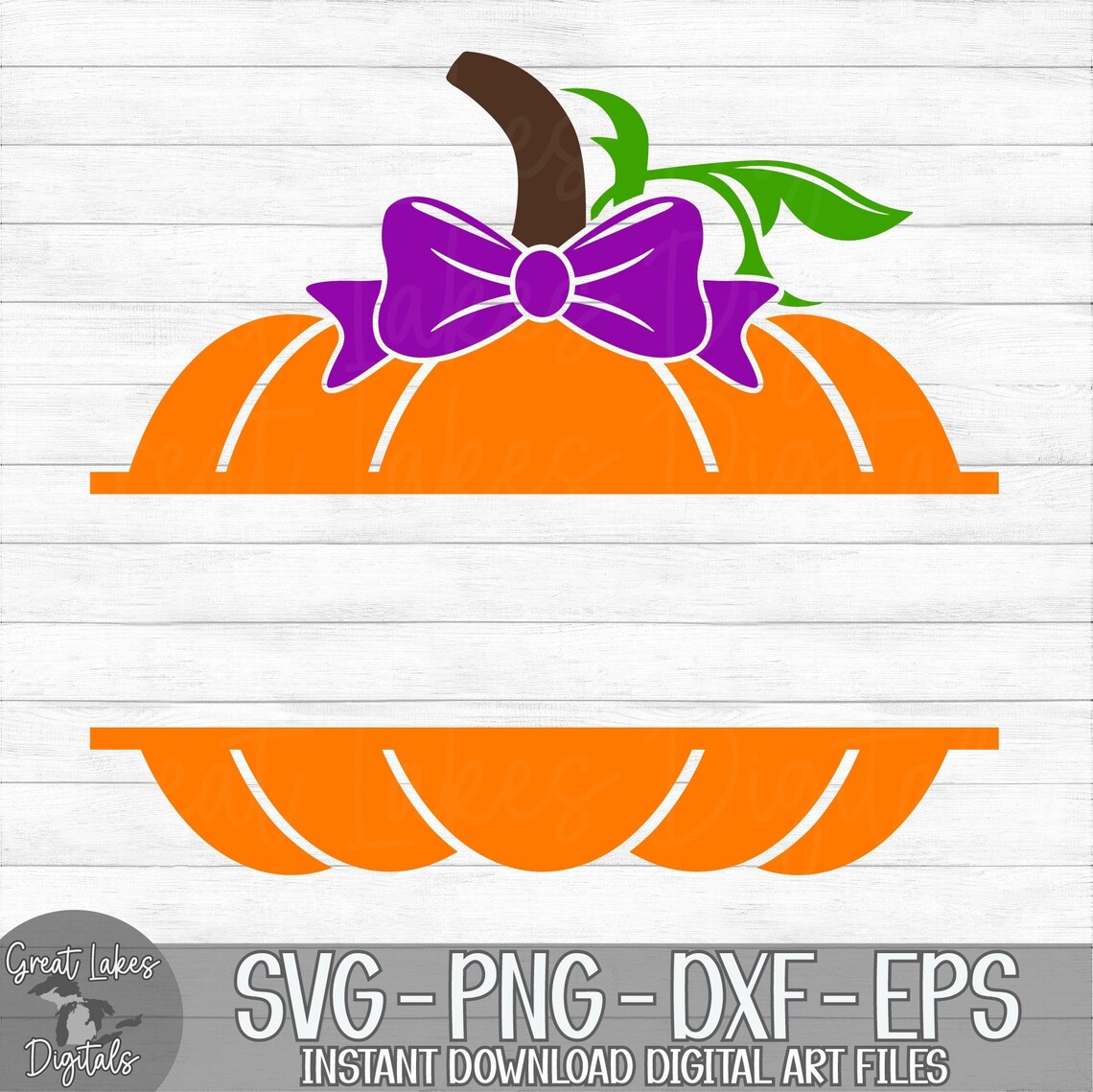 Pumpkin With Bow Monogram Name Frame Girl Halloween Fall - Etsy