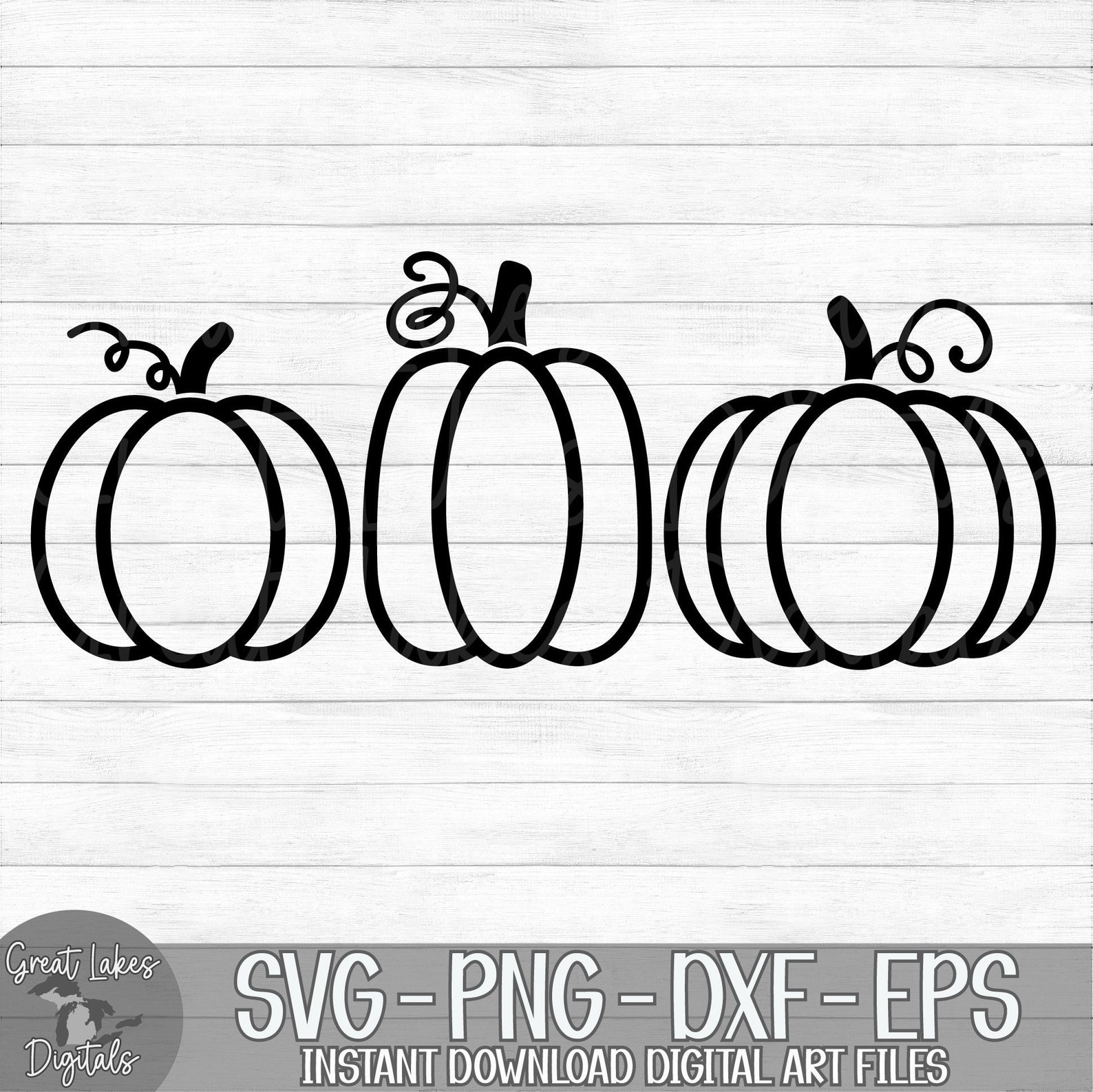 Pumpkins Instant Digital Download Svg Png Dxf and Eps - Etsy