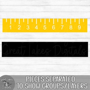 Ruler Back to School, Math, Teacher Instant Digital Download Svg, Png ...