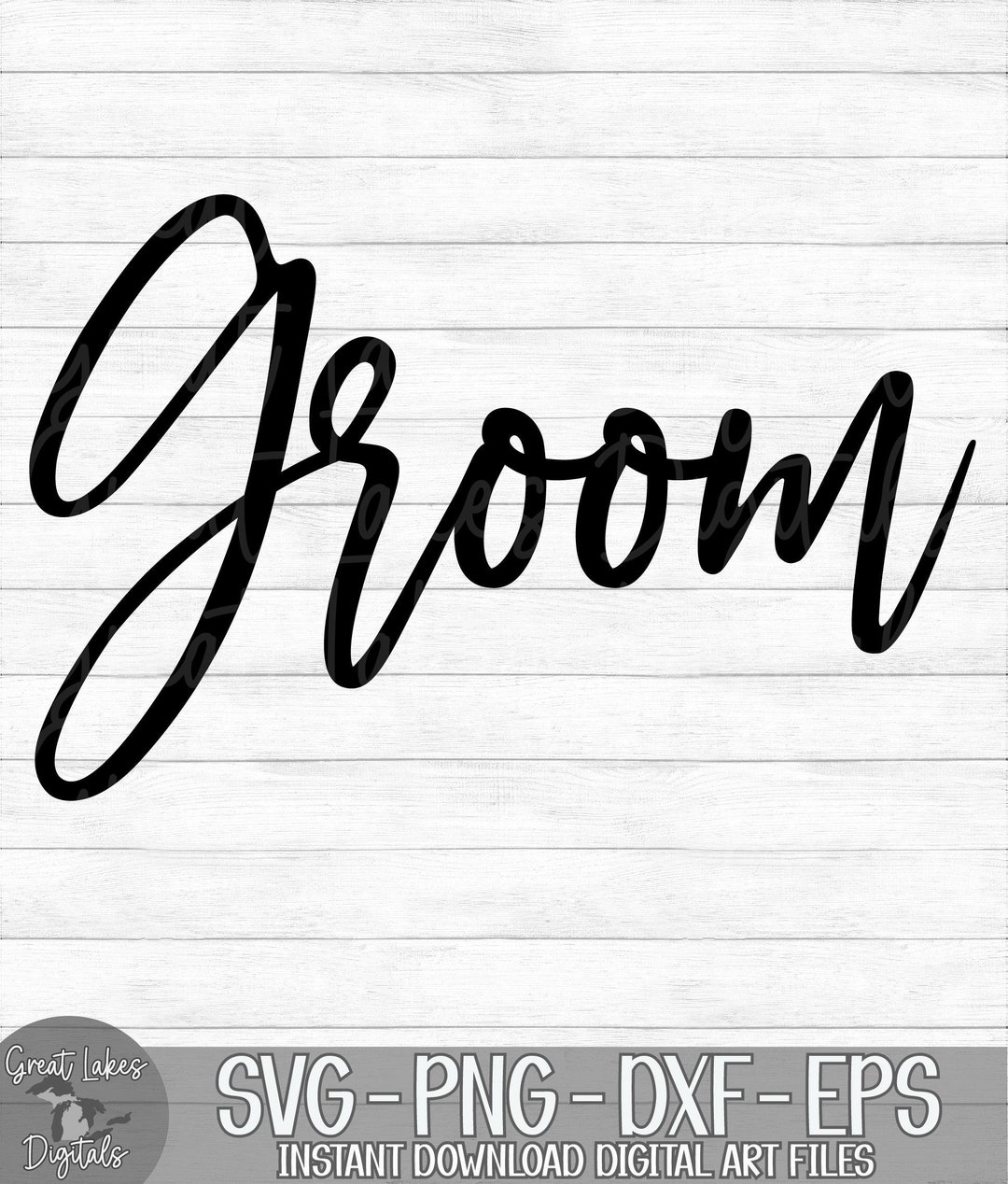 Groom - Instant Digital Download - Svg, Png, Dxf, and Eps Files ...