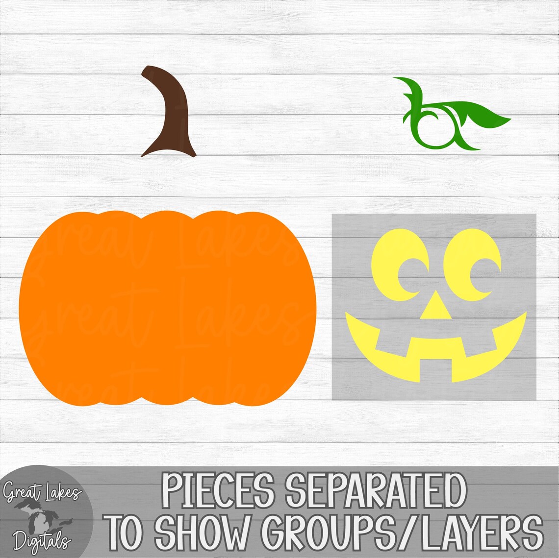 Jack O Lantern Halloween Pumpkin Instant Digital Download - Etsy