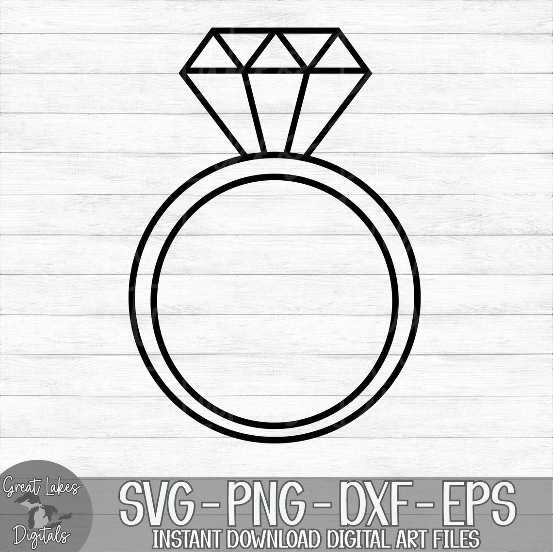 Wedding Ring Engagement Ring Instant Digital Download - Etsy