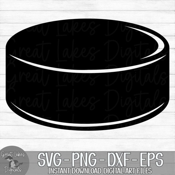 Hockey Puck Instant Digital Download Svg Png Dxf and - Etsy