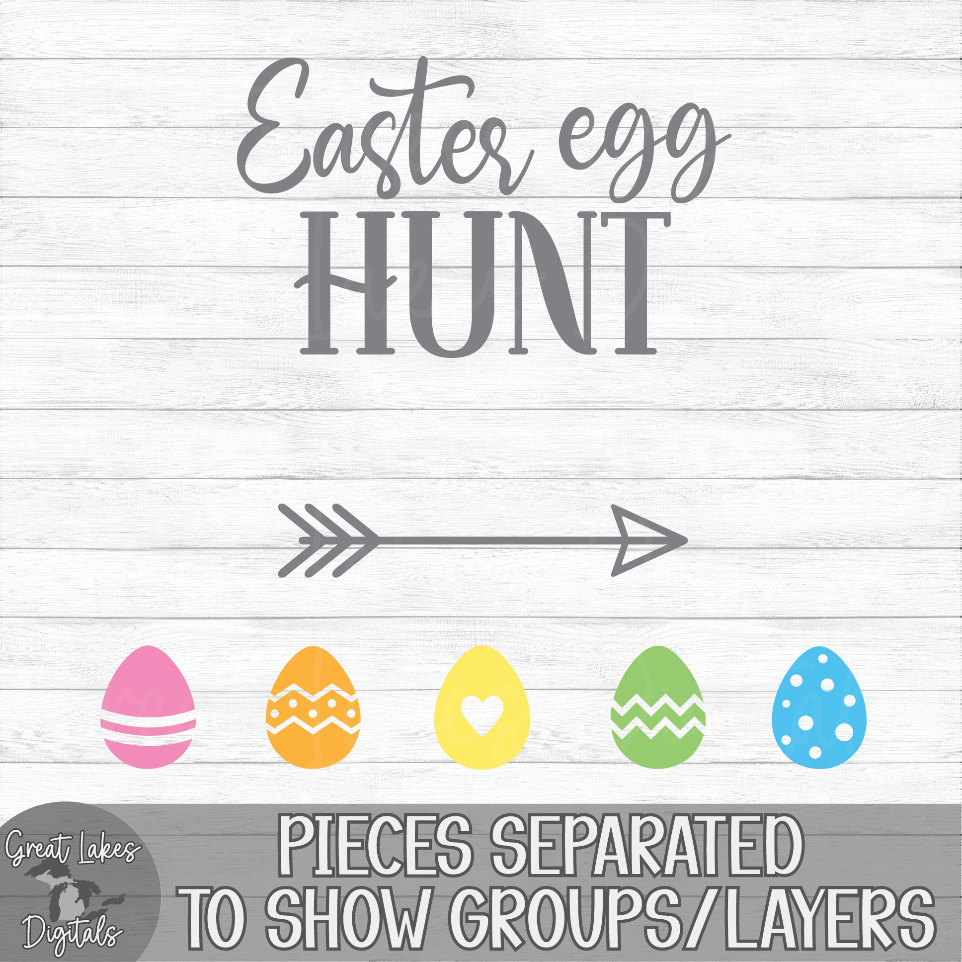 Easter Egg Hunt - Instant Digital Download - Svg, Png, Dxf, and Eps ...