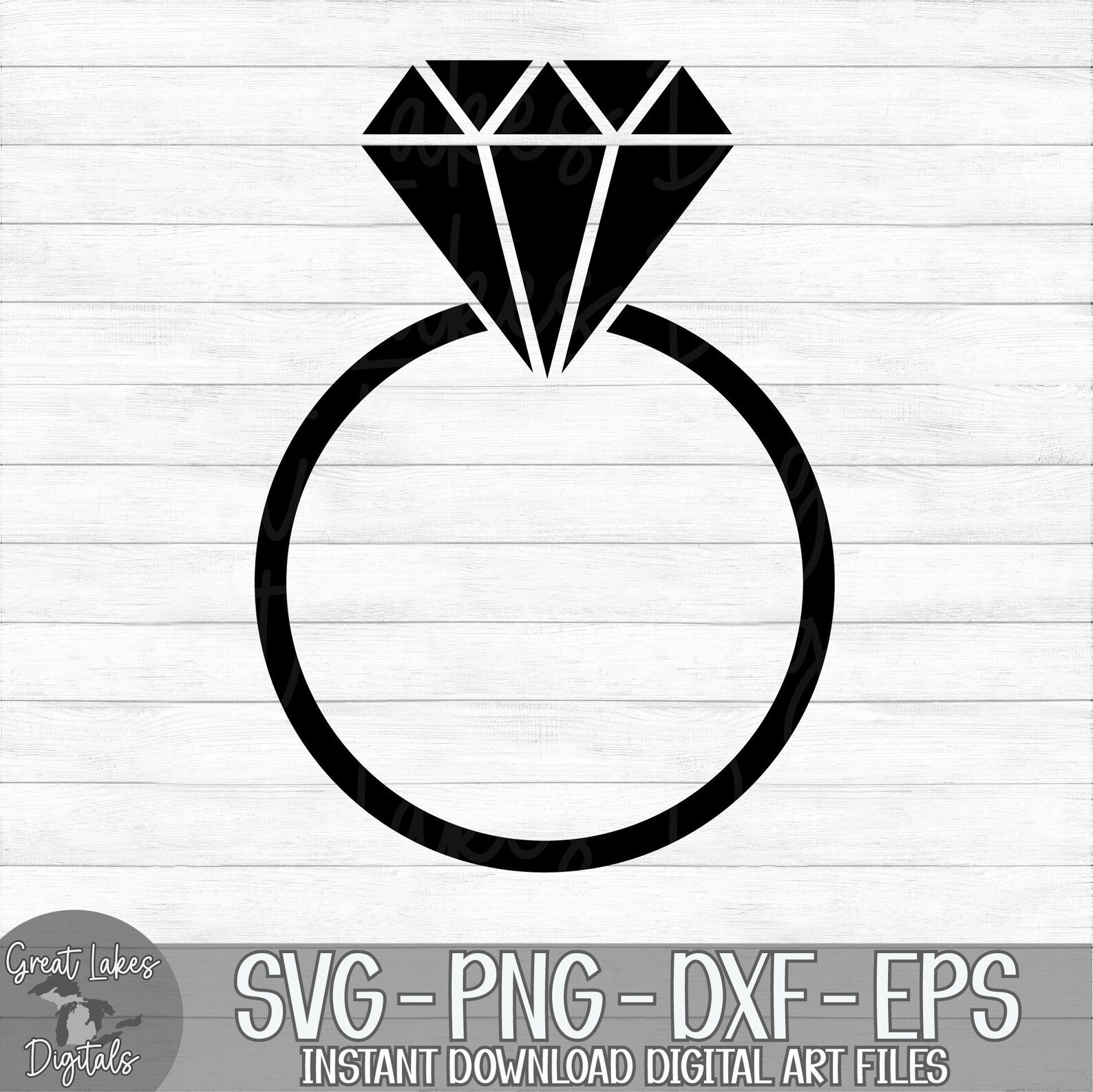 Wedding Ring, Engagement Ring - Instant Digital Download - Svg, Png ...