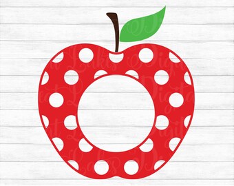 Polka Dot Apple | Etsy
