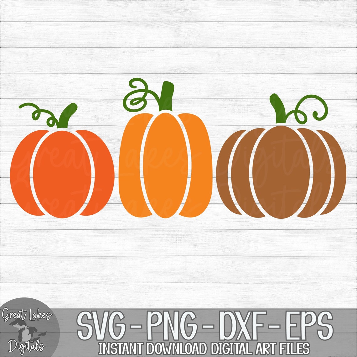 Pumpkins Instant Digital Download Svg Png Dxf and Eps - Etsy