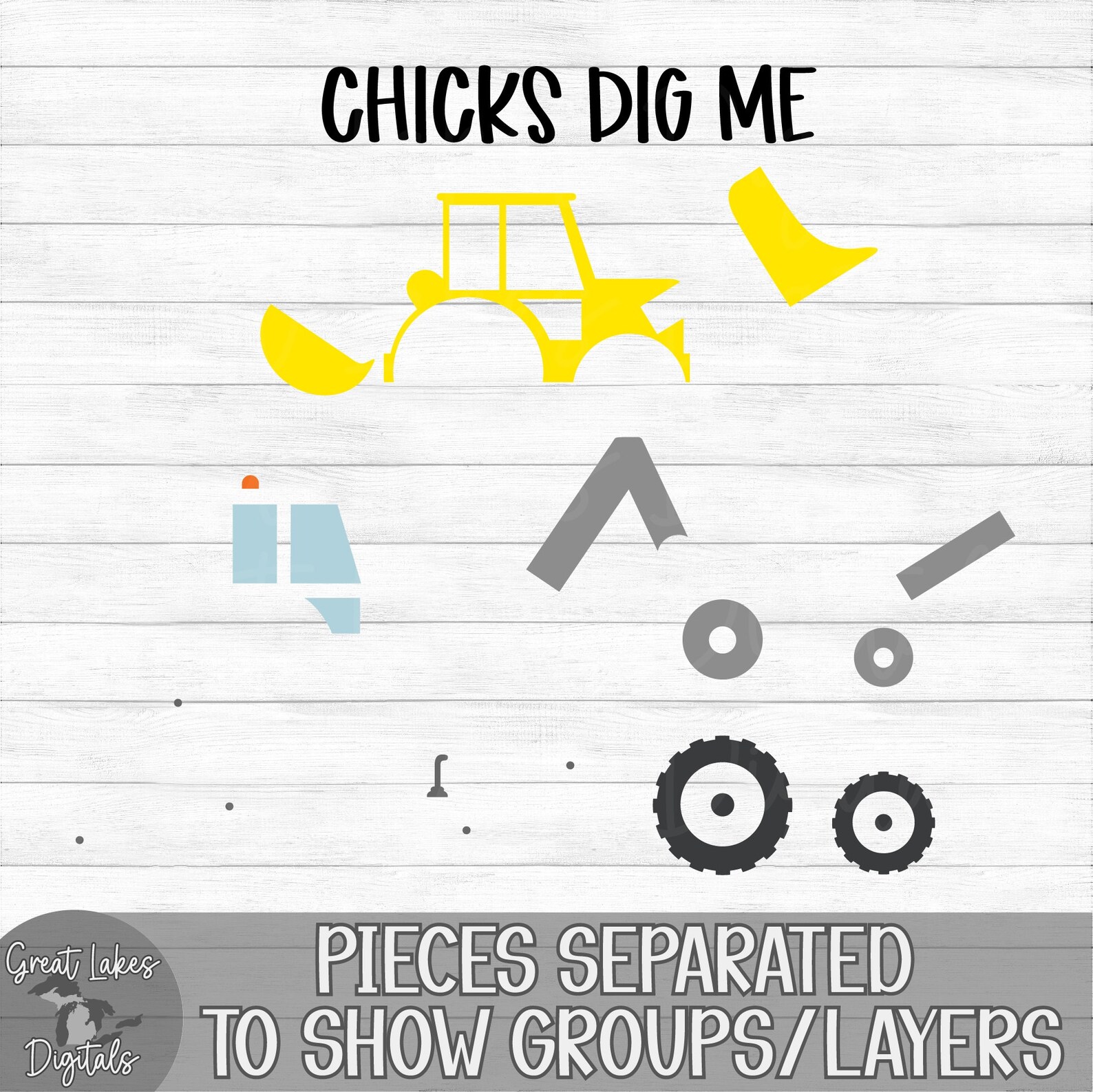 Chicks Dig Me Instant Digital Download Svg Png Dxf and - Etsy