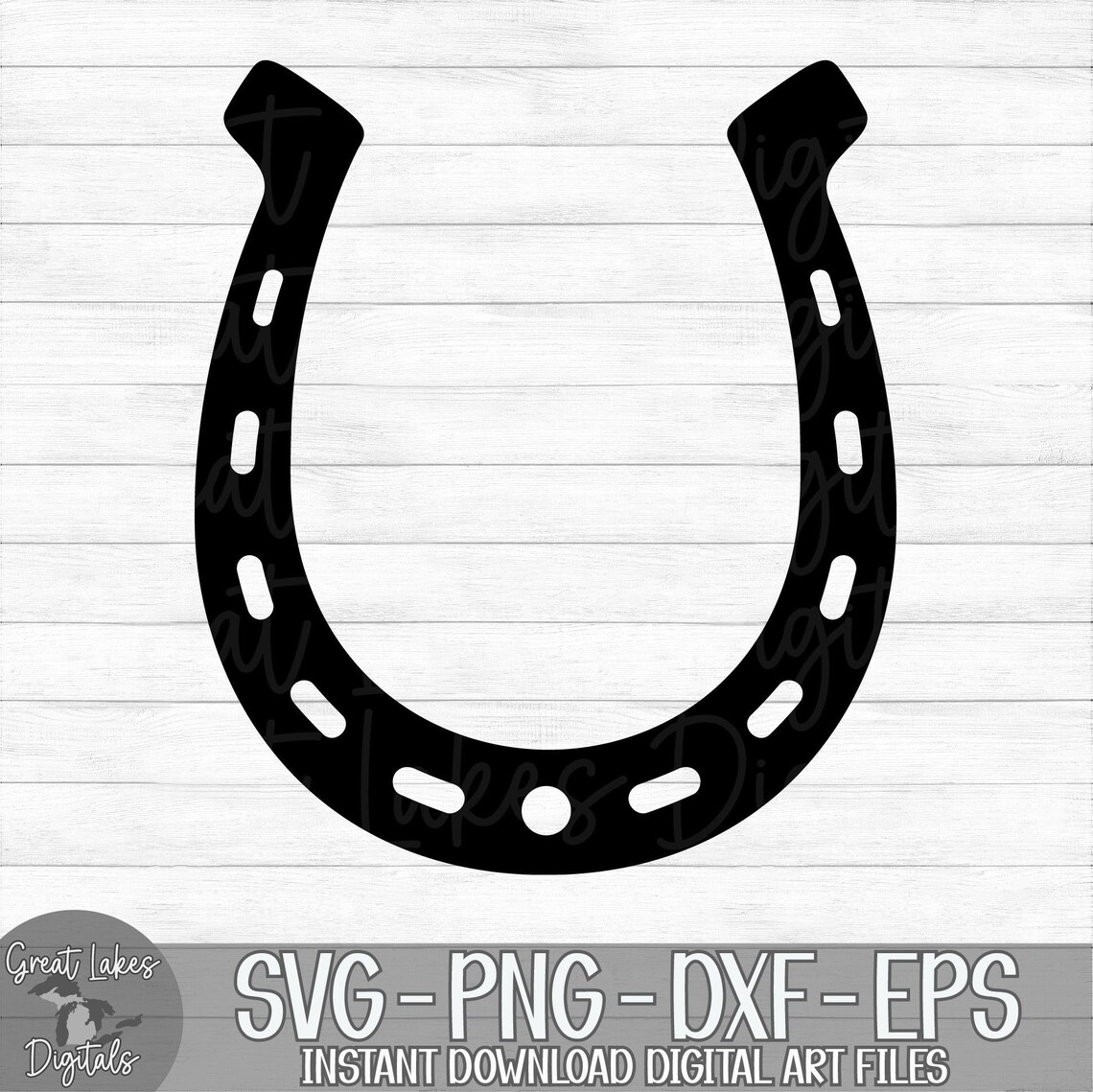 Horseshoe - Instant Digital Download - Svg, Png, Dxf, and Eps Files ...