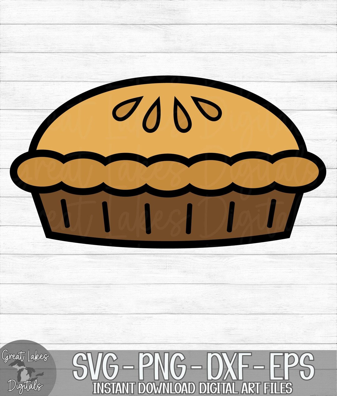 Pie - Instant Digital Download - Svg, Png, Dxf, and Eps Files Included ...