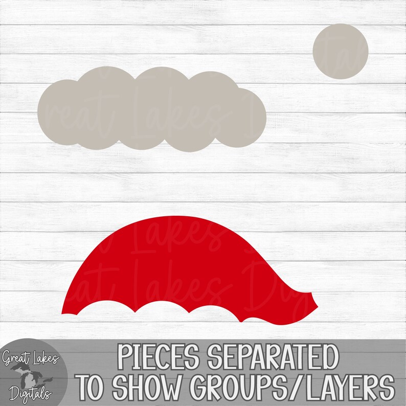 Santa Hat Instant Digital Download Svg Png Dxf and Eps - Etsy