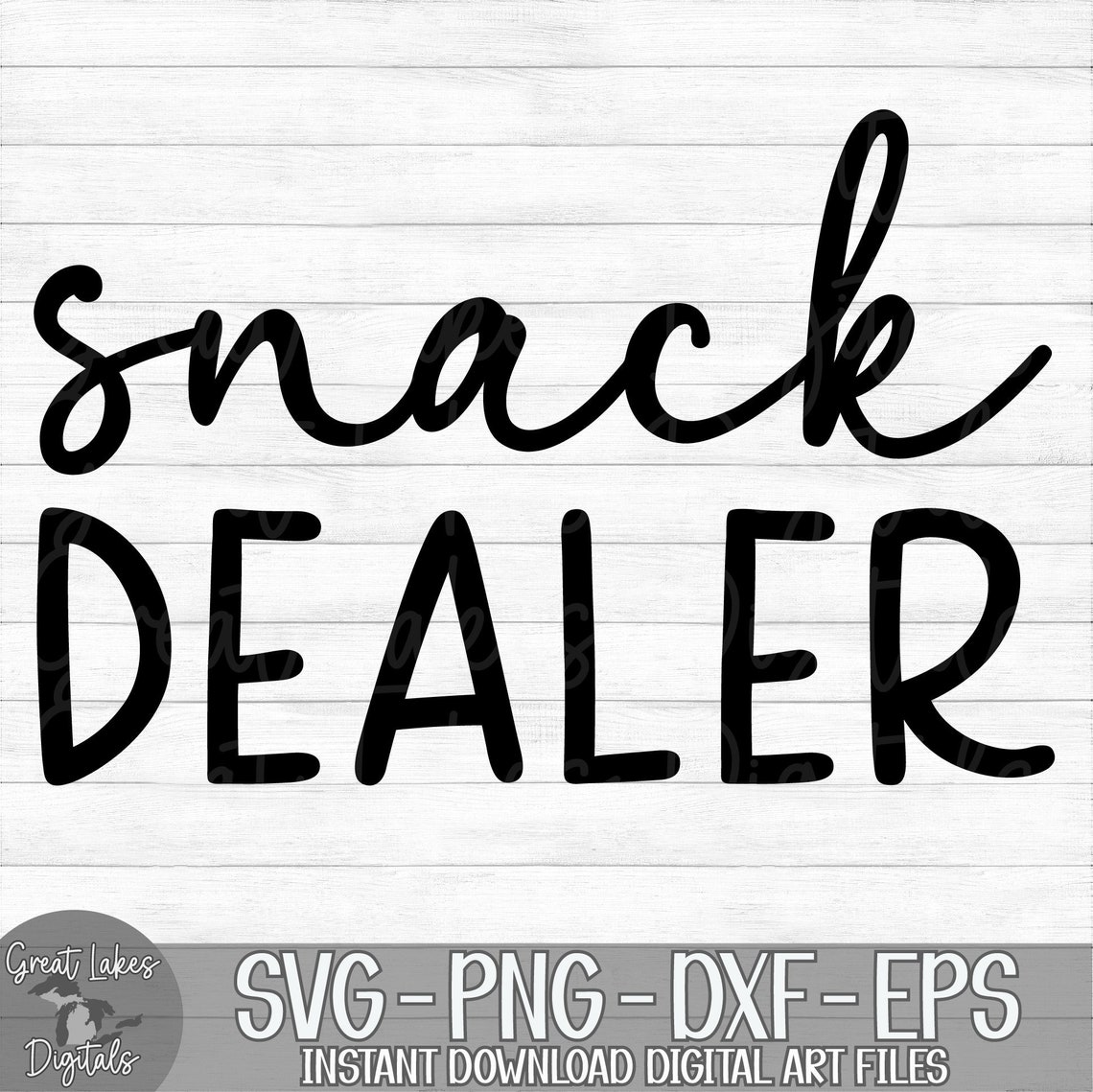 Snack Dealer Instant Digital Download Svg Png Dxf and - Etsy