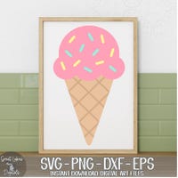 Kawaii Cute Ice Cream PNG Bundle - Etsy UK