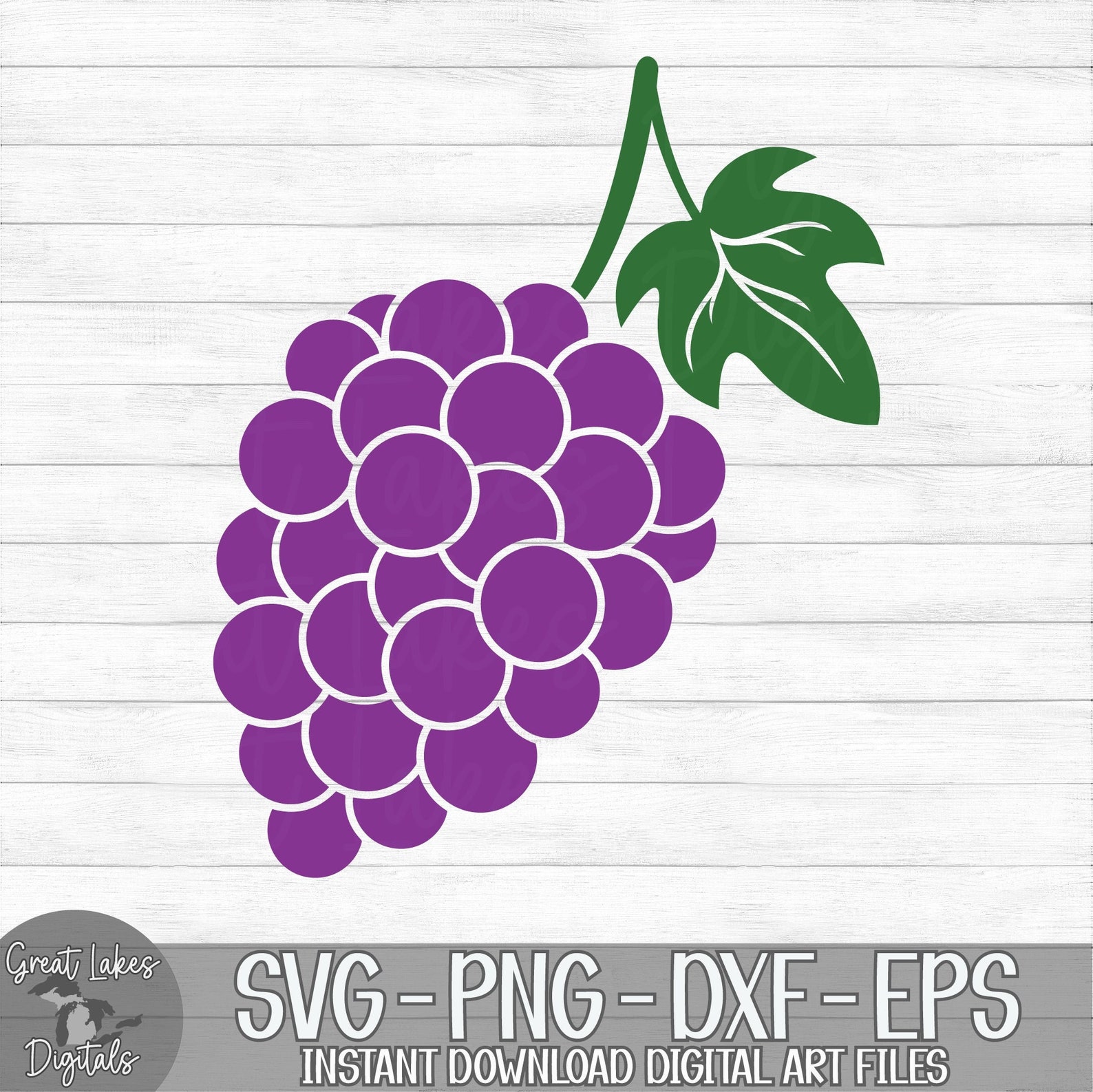Grapes Instant Digital Download Svg Png Dxf and Eps - Etsy