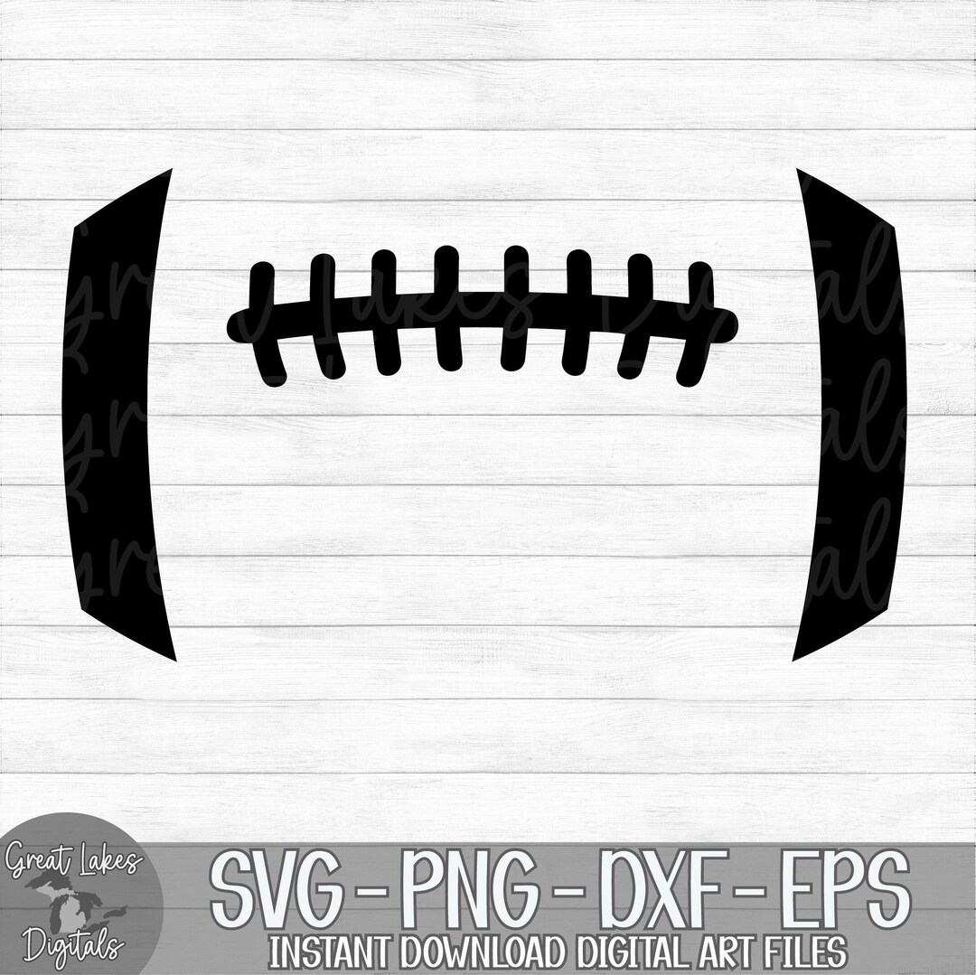 Football Instant Digital Download Svg, Png, Dxf, and Eps Files Included ...