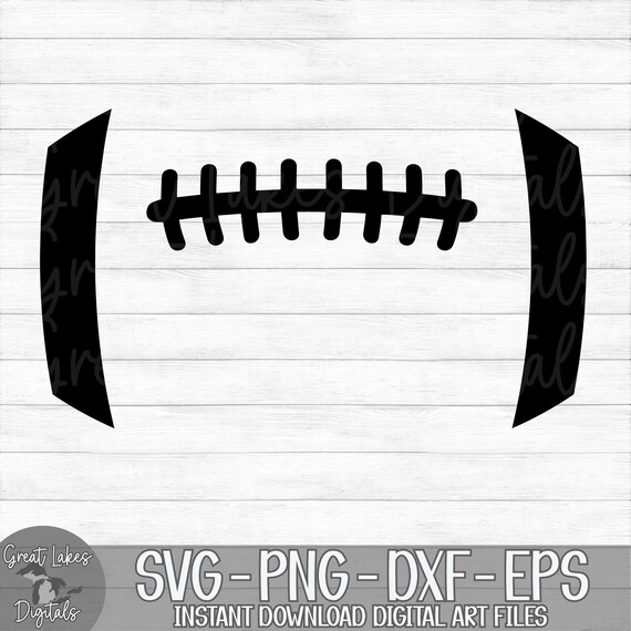 Football Instant Digital Download Svg Png Dxf and Eps | Etsy