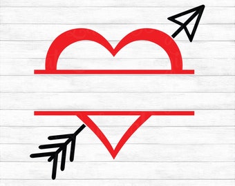 Heart and Arrow | Etsy