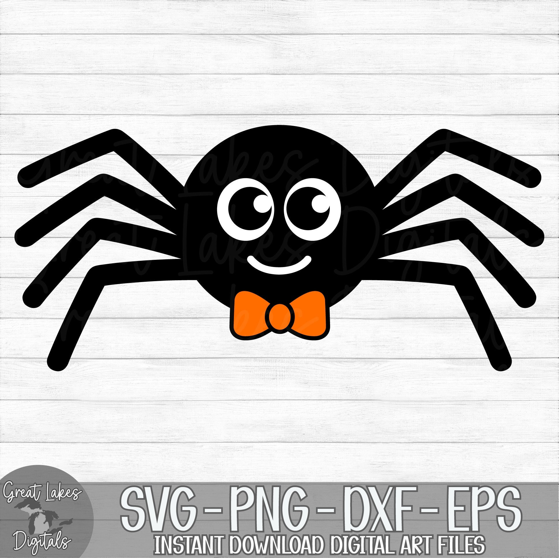 Spider Instant Digital Download Svg Png Dxf and Eps - Etsy UK