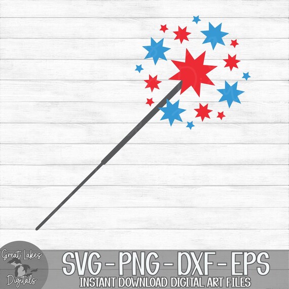 Sparkler 4th of July Fourth of July Instant Digital - Etsy