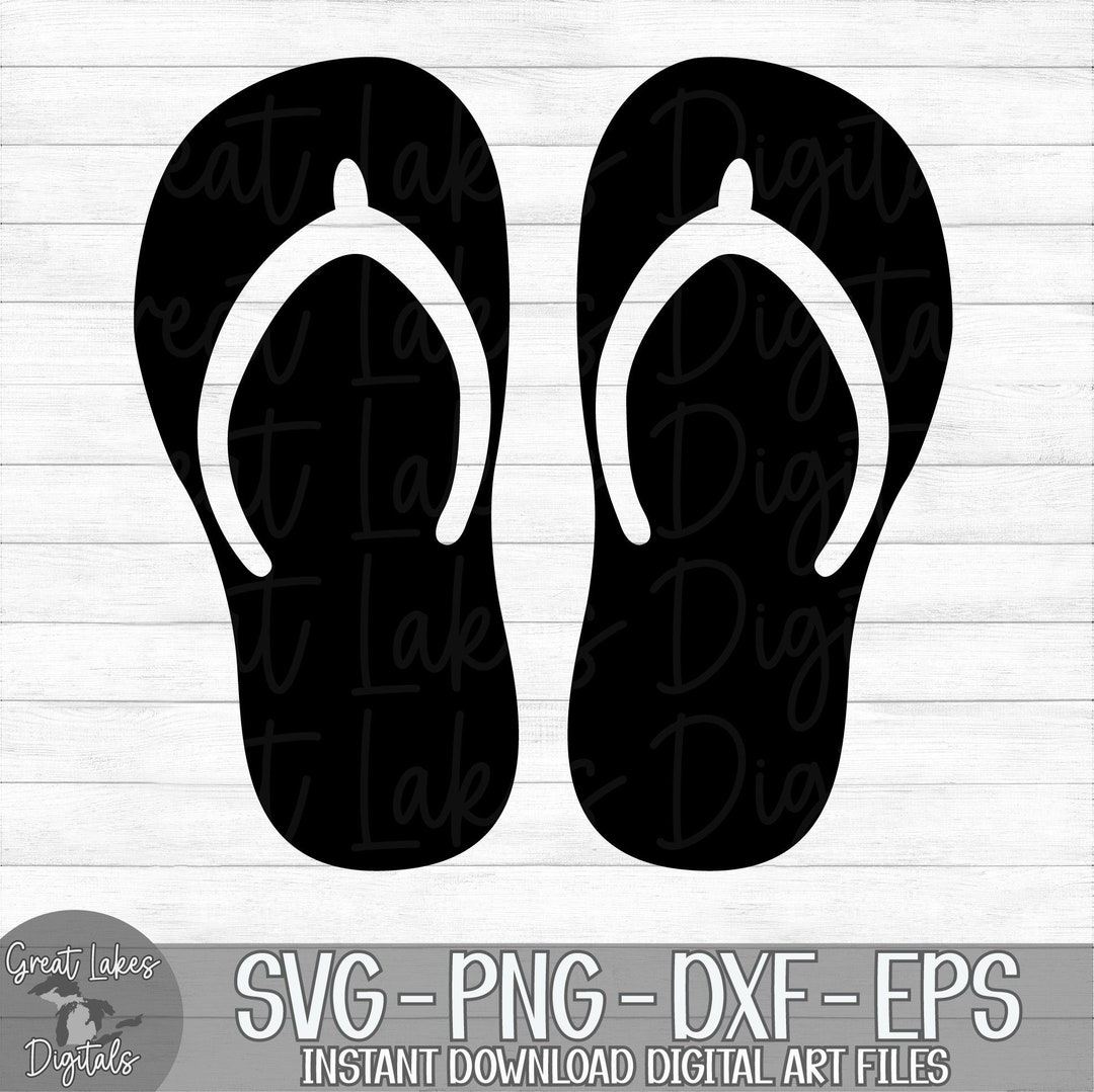 Sandals - Instant Digital Download - Svg, Png, Dxf, and Eps Files ...