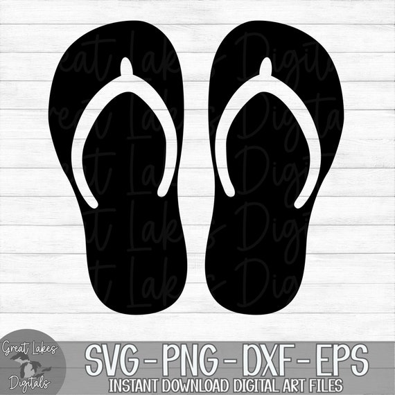 Sandals Instant Digital Download Svg Png Dxf and Eps | Etsy Canada