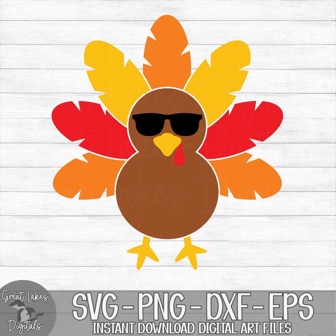 Thanksgiving Turkey Instant Digital Download Svg Png - Etsy