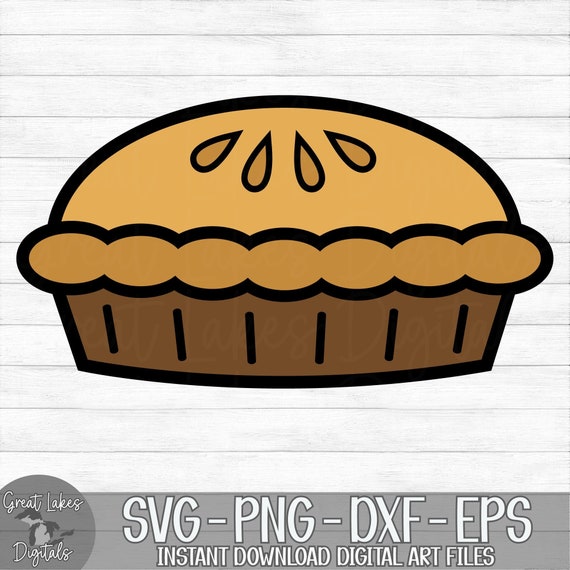 Pie Instant Digital Download Svg Png Dxf and Eps Files - Etsy