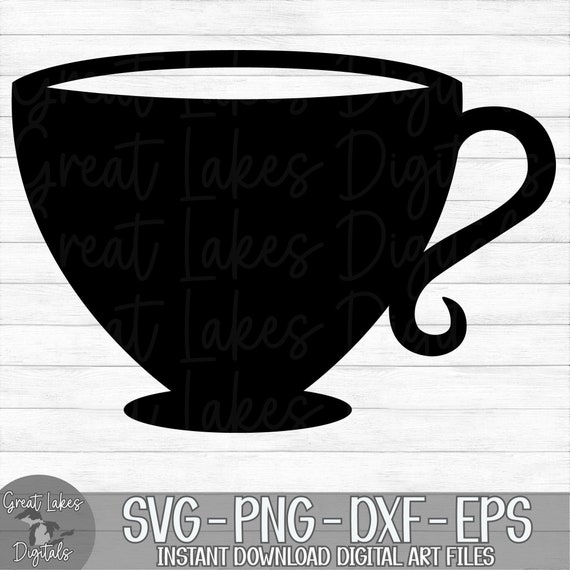 Coffee Cup Tea Cup Instant Digital Download Svg Png - Etsy