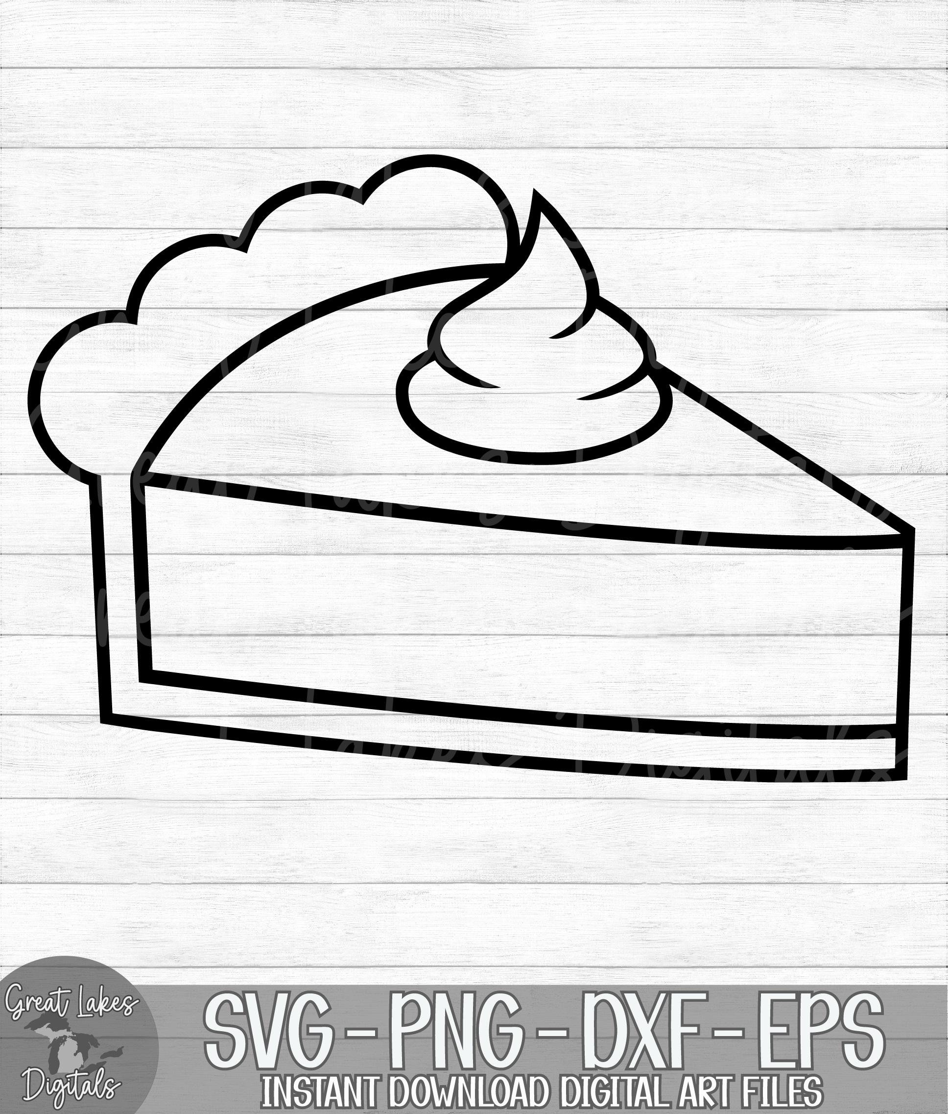 Pumpkin Pie Clip Art Black And White